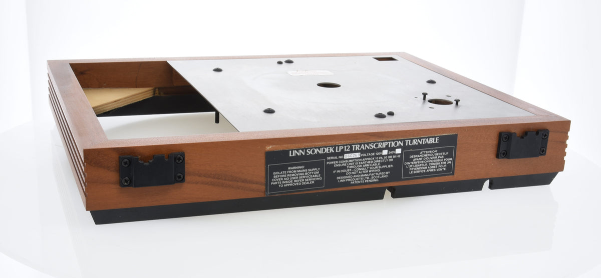 Linn LP12 Fluted Plinth & Top Plate (Preowned, Ref 005805) – LP12 Bits