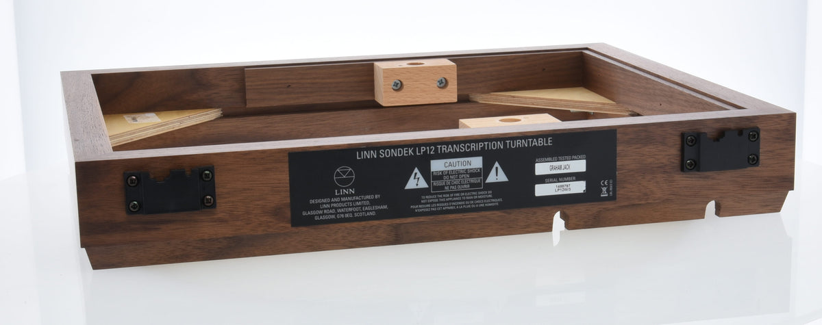 Linn LP12 Walnut Plinth (2019) (Preowned, Ref 007261) – LP12 Bits