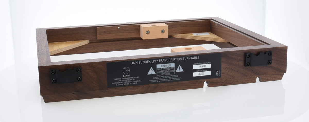 Linn LP12 Walnut Plinth (Unused, Ref 006908) – LP12 Bits
