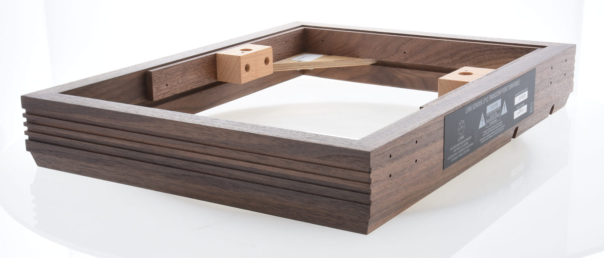Linn LP12 Fluted Walnut Plinth (Unused, Ref 004004) – LP12 Bits