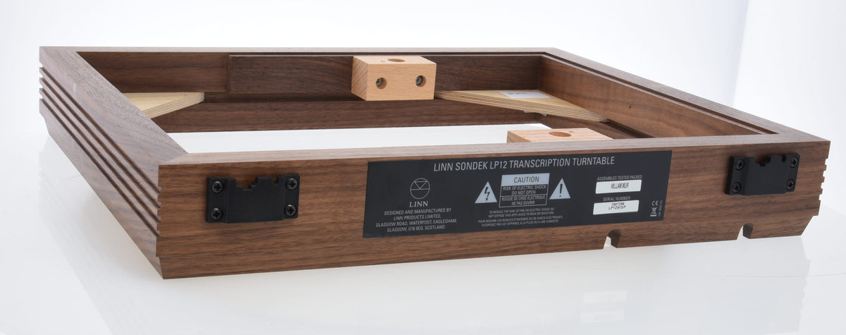 Linn LP12 Fluted Walnut Plinth (2023) (Preowned, Ref 006084) – LP12 Bits
