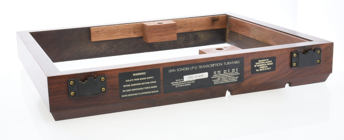 Linn LP12 Rosewood Plinth (Preowned, Ref 007637) – LP12 Bits